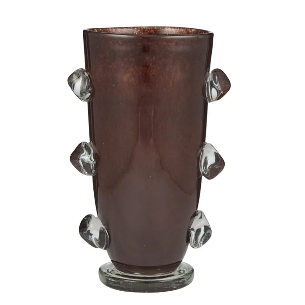 Marshall Glass Vase - Claret/Clear (Coast To Coast Imports) – Frankie ...