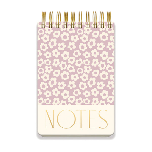 Large Chunky Notepad - Lilac Groovy Floral – Frankie Say Relax