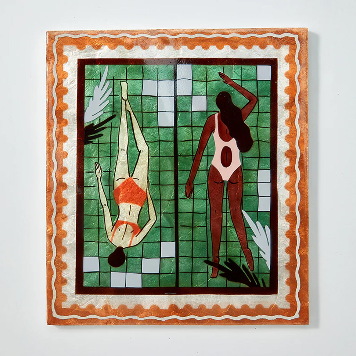 Resort Laps Green Wall Tile – Frankie Say Relax