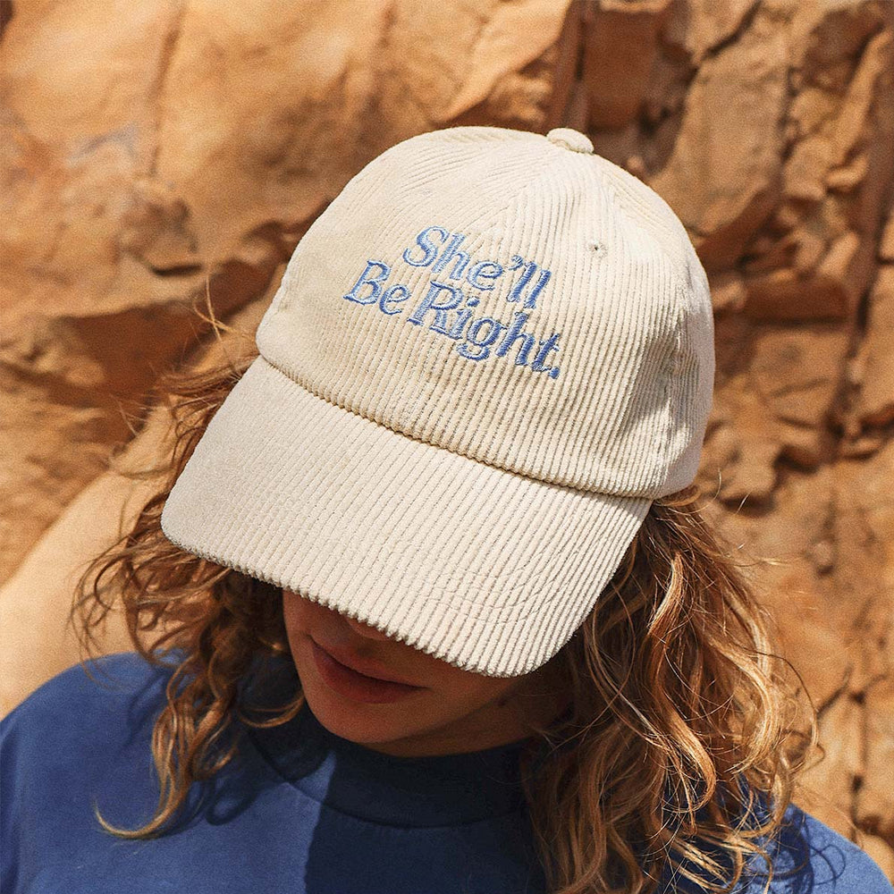 She’ll Be Right Cord Cap - Nautical (Skwosh) – Frankie Say Relax