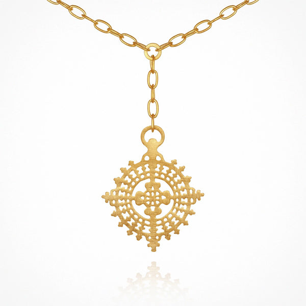 Anki Necklace - Gold (Temple of the Sun) – Frankie Say Relax